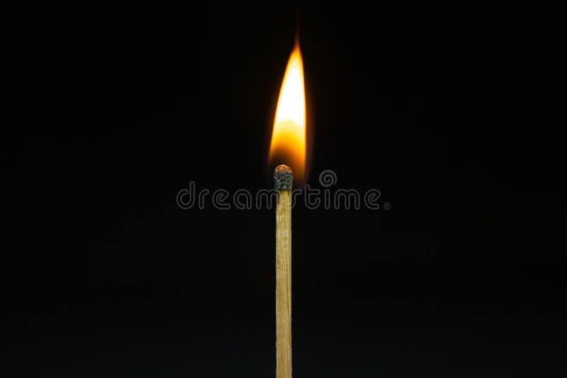 Single Matchstick Placed on the Rule of Thirds Grid, Matchstick Stock ...