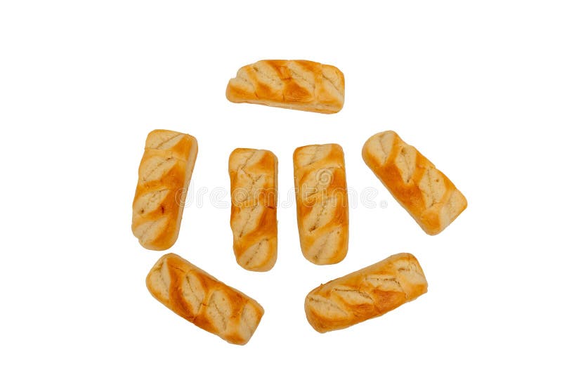 A Close Up of Six Bread Rolls Stock Image - Image of nutrition, food ...