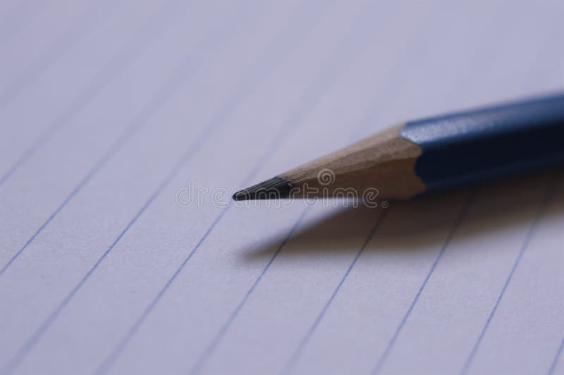 Drafting Pencil on a Floorplan Stock Image - Image of architectural ...