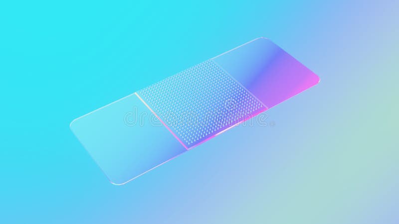 Close-Up of a Skin Patch with Micro-Needles. Transdermal Vaccination: a ...