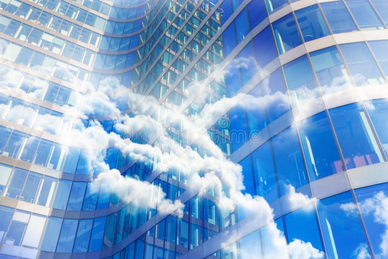 Close Up of Skyscraper Window Stock Photo - Image of development, high ...