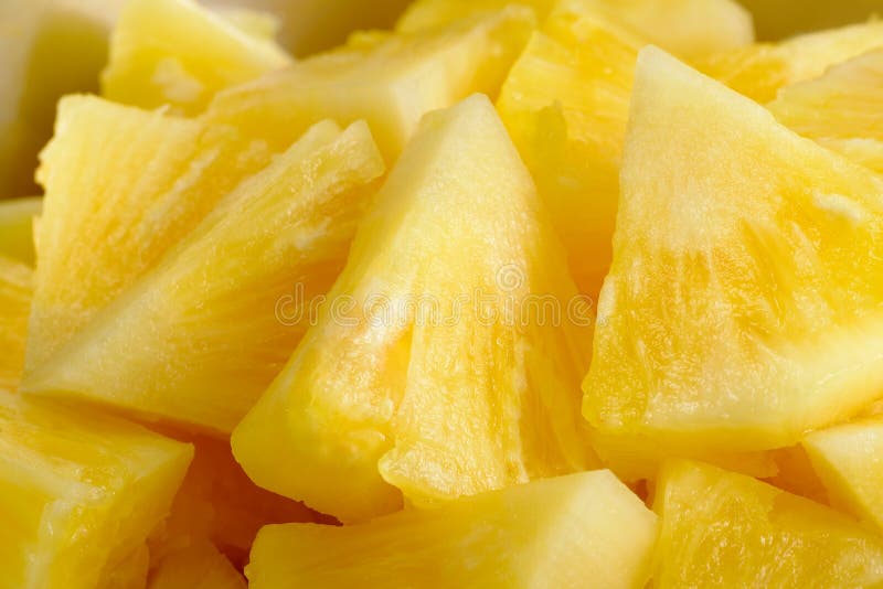 Close Up Slice Pineapple Background Texture Stock Photo - Image of ripe ...