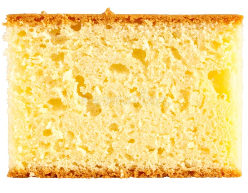 Close Up Slice Sponge Cake Transparent Background Stock Photos - Free ...