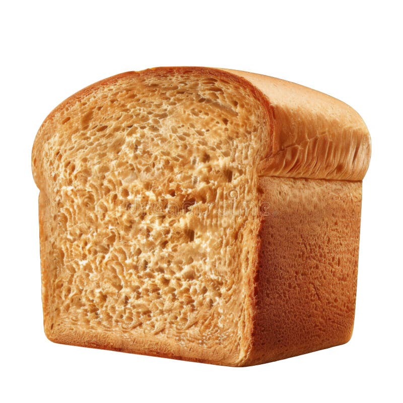 A Close-Up of a Sliced Loaf of Bread with a Golden Crust Stock Image ...