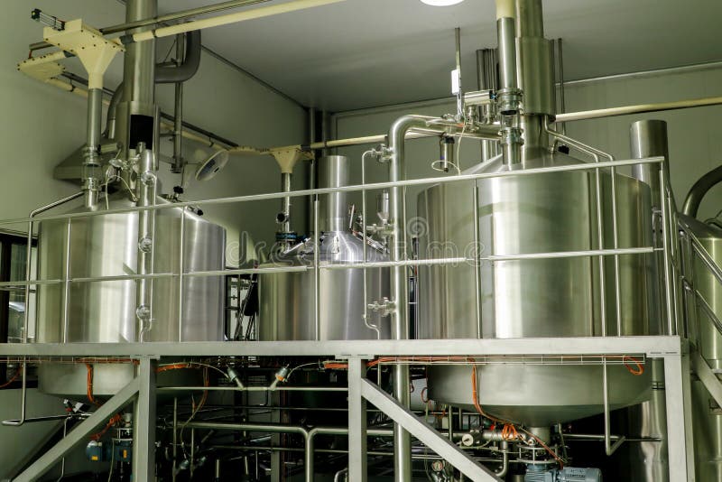 Close up Small beer boiler stock image. Image of power - 159948373