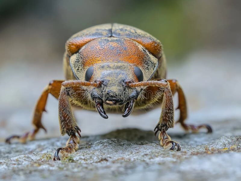 Close-up of a small beetle stock image. Image of wildlife - 371756291