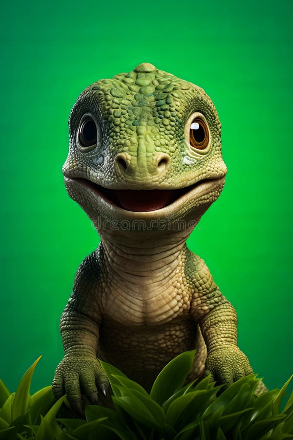 Close Up of Lizard on Tree Branch with Dark Background. Generative AI ...