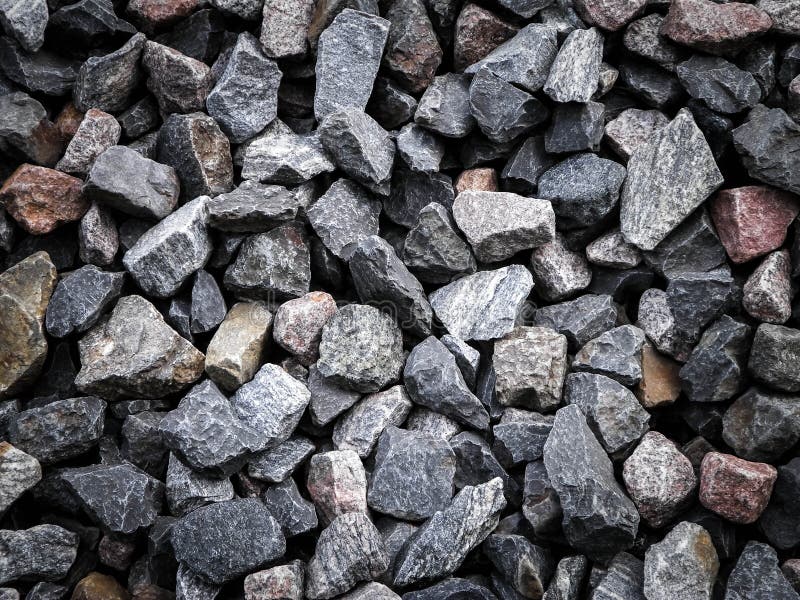 Close Up of Small Stones As Nature Background Stock Photo - Image of ...