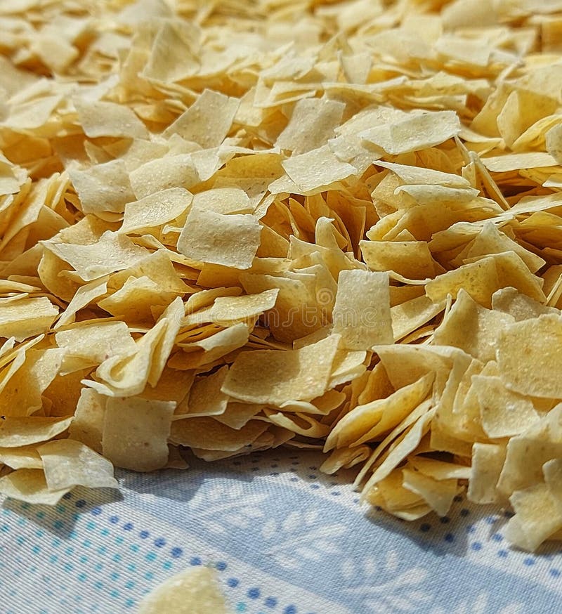 Close-up of Small Wheat Pasta Sheets Stock Photo - Image of snack ...