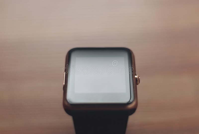 Close up of smart watch stock photo. Image of smart, background - 68577432