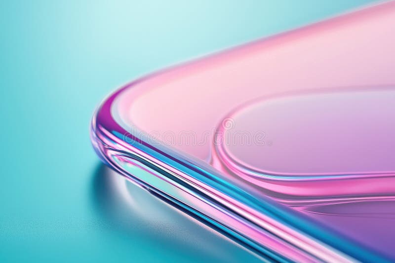 Close-up of a Smartphone Corner with Sleek Modern Design Stock Photo ...