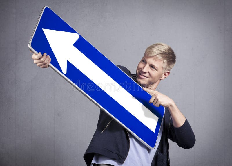 Man holding sign stock photo. Image of person, asking - 3038746