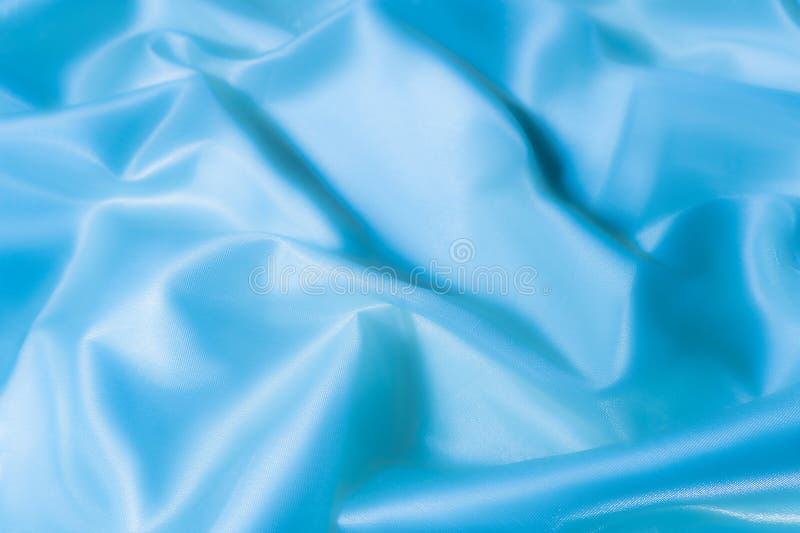 Shiny Blue Fabric Texture – Elegant Abstract Background Stock Photo ...