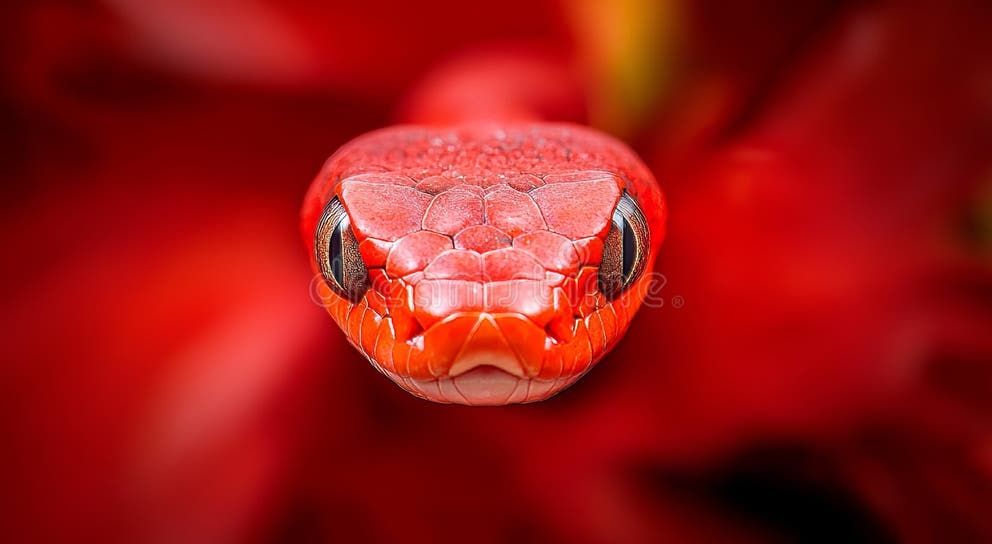 A Close-up of a Snake, a Snake in Nature, a Snake in the Forest, a ...