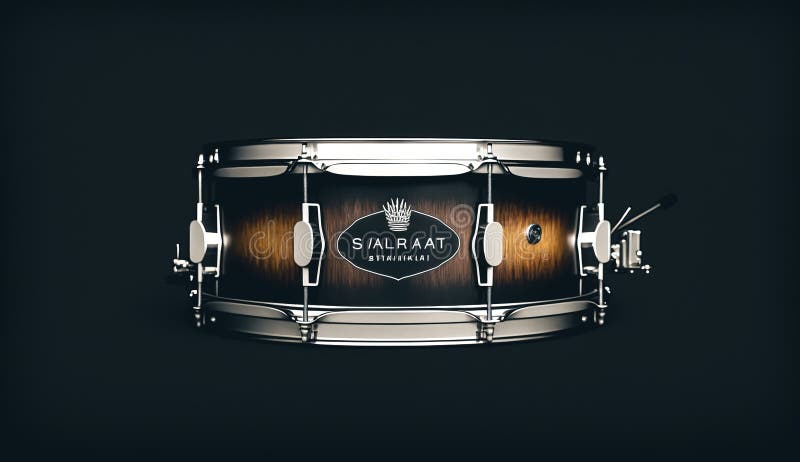 Close-up, a Snare Drum, Percussion Instrument, Generative AI. Stock ...