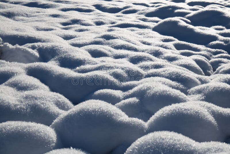 Close Up of Snowy Ground Surface Texture Stock Photo - Image of grunge ...