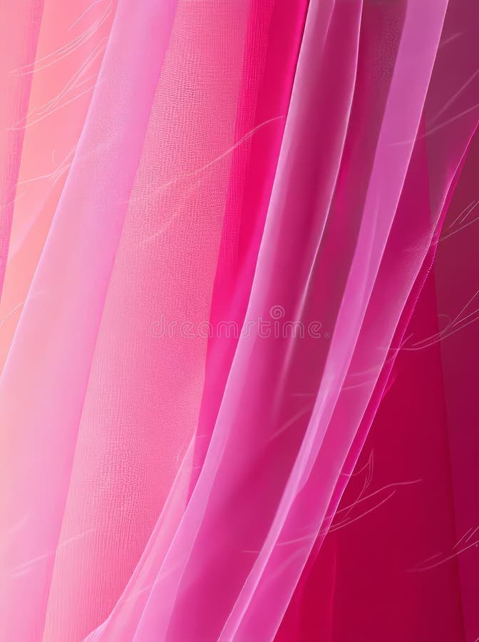 A Close-up of a Soft Blush Pink Tulle Background with an Abstract ...