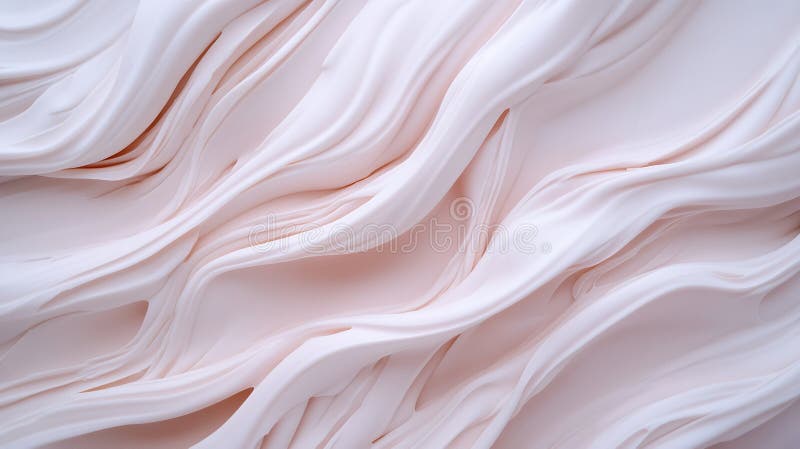 Close Up of Soft, Flowing Fabric with Gentle Waves, Creating a Soothing ...