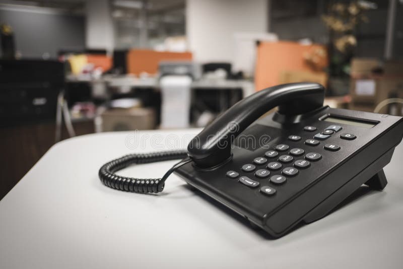 Close Up Keypad Ip Phone Devices Office Desk Stock Photos - Free ...