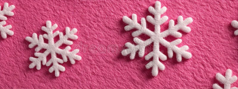 Close-up of a Soft Pink Blanket with White Snowflake Patterns, Cozy ...