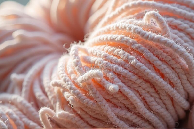 Pink Yarn Amigurumi Octopus Stock Illustration - Illustration of ...