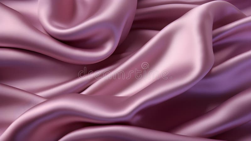 Close Up of a Soft Satin Texture in Mauve Colors. Elegant Background ...