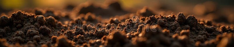 Close Up Soil Texture, Organic Matter Visible, Texture, Roots Stock ...