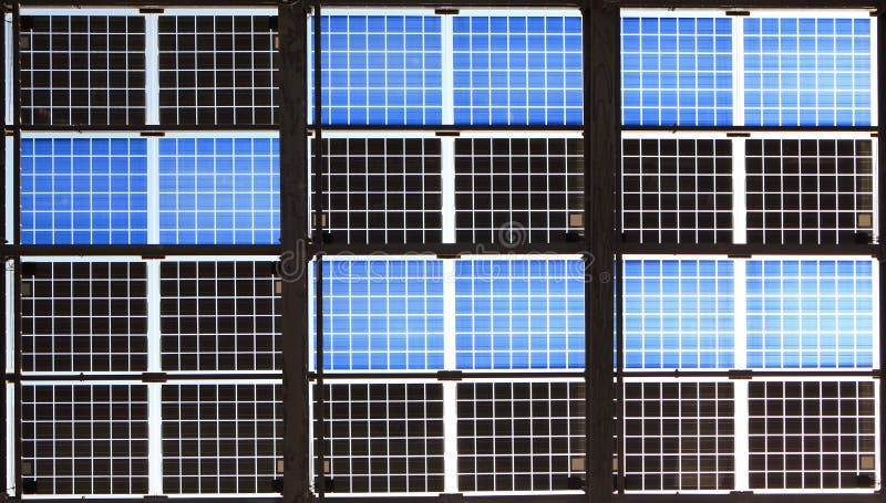 Close up of solar panel stock image. Image of generation - 23172941