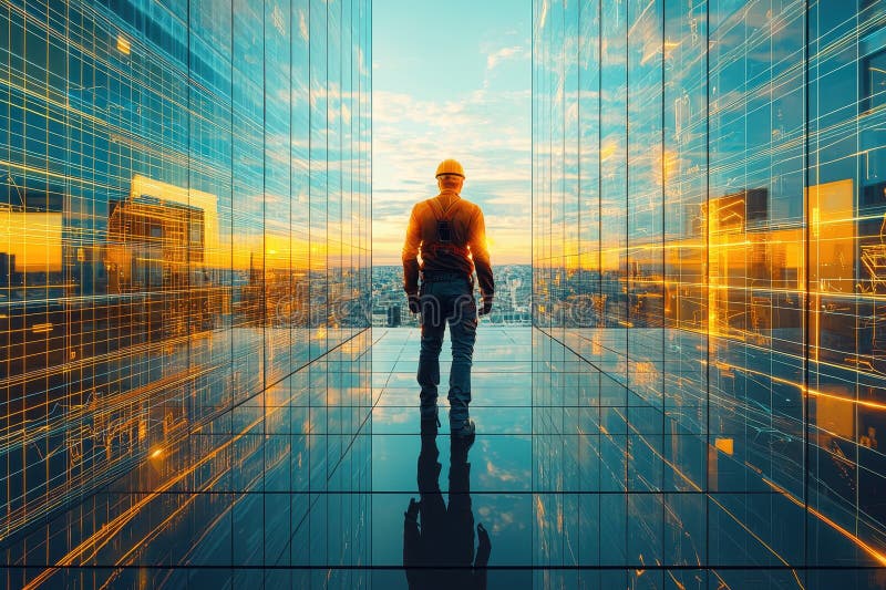 Close-up of a Solar Panel Absorbing Sunlight during a Vibrant Sunset ...