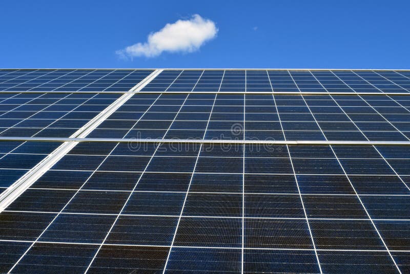 Close up of solar panels stock photo. Image of ecological - 96253392