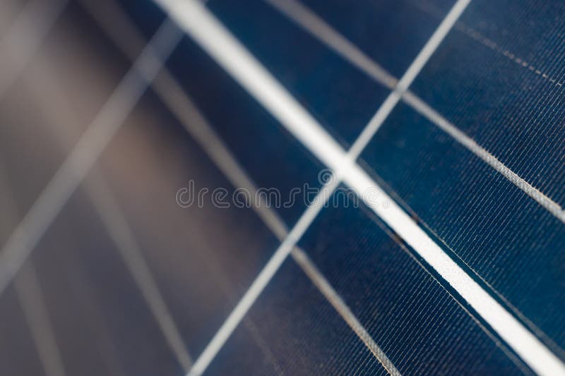 Close Up of Solar Panels - Macro Stock Photo - Image of panel, detail ...