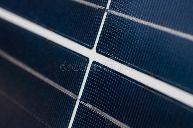 Close Up of Solar Panels - Macro Stock Photo - Image of renewable ...