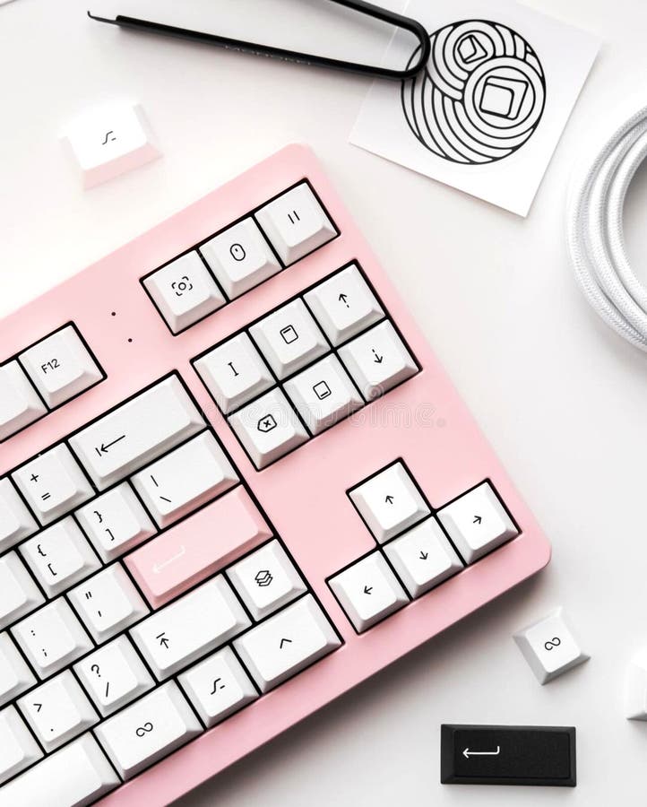 Close Up of Some Keys on the Keyboard Stock Image - Image of programmer ...