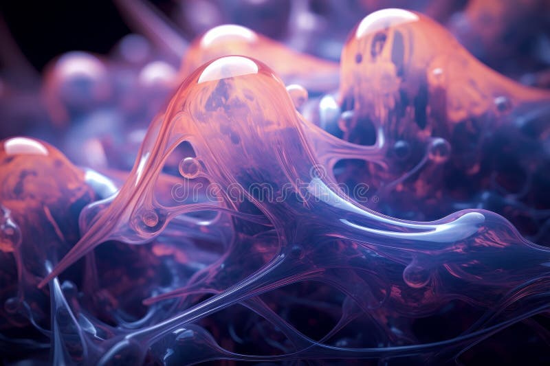 A Close Up of Some Liquid in a Dark Room Stock Illustration ...