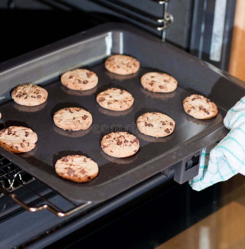 Close-up of Someone Taking a Plate of Cookies Stock Image - Image of ...