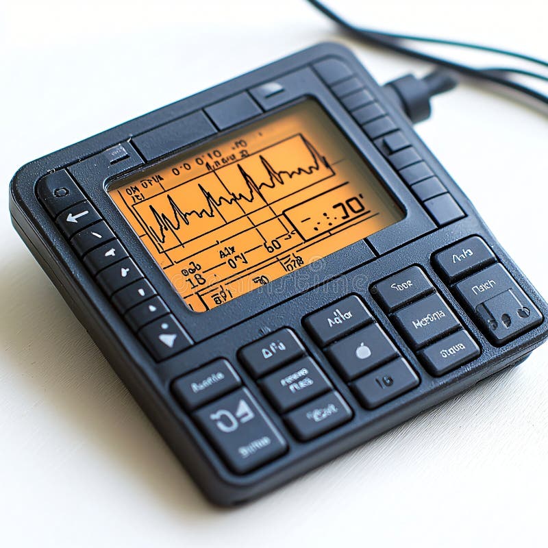 Digital Device with Graph Buttons High Tech Gadget Electronic ...