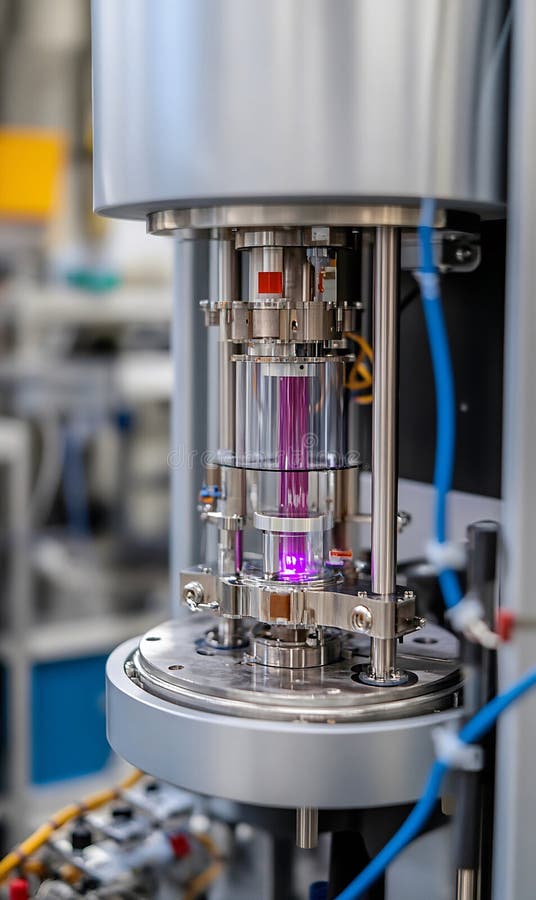 High-tech Quantum Computing Device with Advanced Laser Mechanism Stock ...