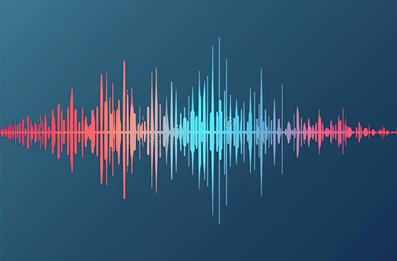 Close Up Sound Waves at 10-10-2024 Stock Illustration - Illustration of motion, podcast: 339980690