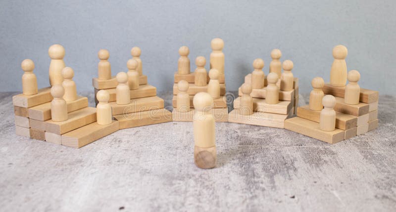 Close Up. Speaker Standing in Front of the Audience in the Conference ...