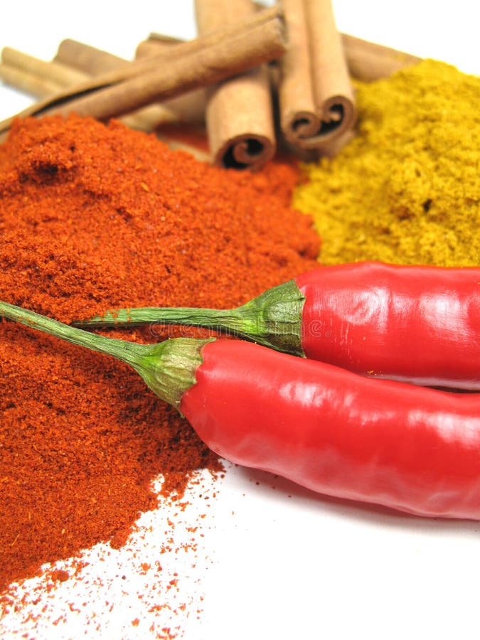 Close-up spices stock image. Image of preparing, colours - 6791409