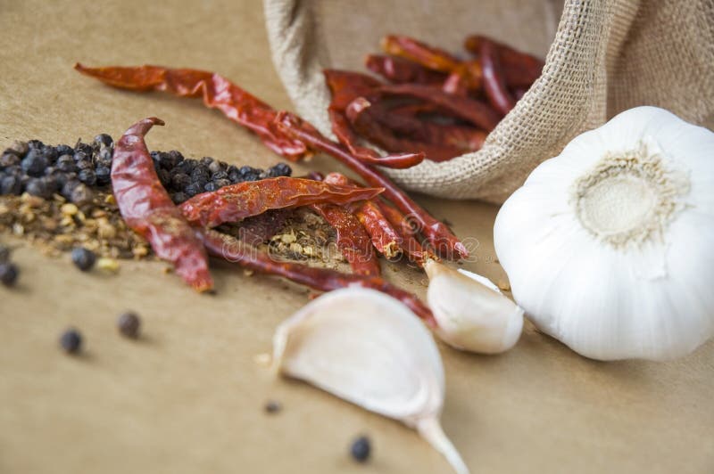 Close up spices stock photo. Image of natural, mexican - 46429300