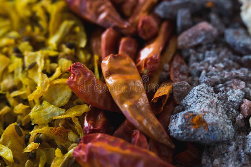 Close-up of spices stock image. Image of seasoning, fresh - 99474033