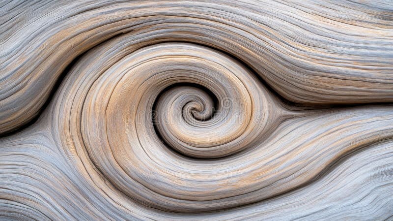 A Close Up of a Spiral Pattern on the Surface of Wood, AI Stock Image ...