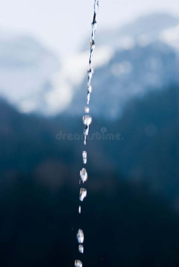 Splash of water stock photo. Image of loose, mountain - 30229294