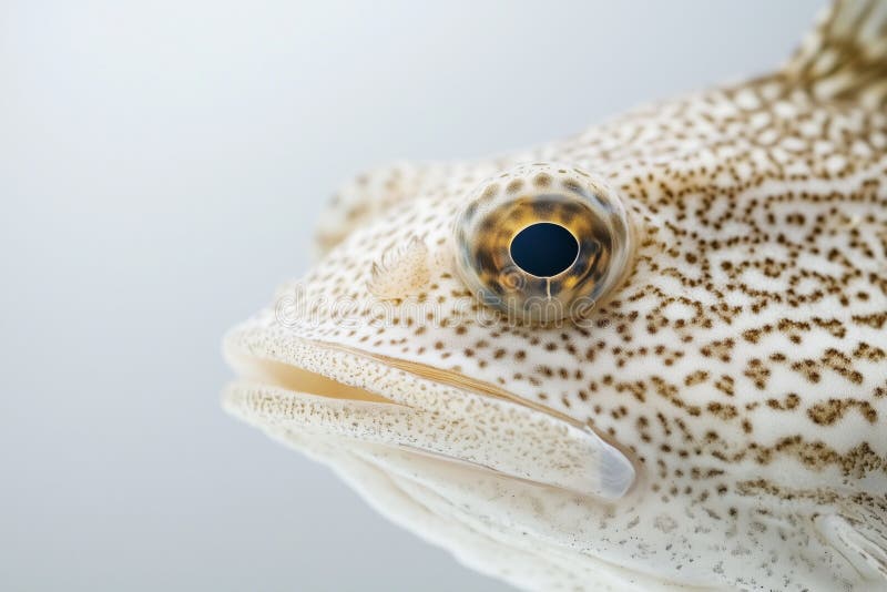 Close-Up of a Spotted Fish stock illustration. Illustration of fish ...