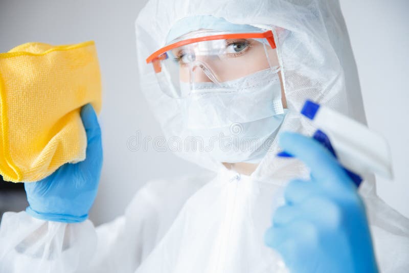 Spray Cleaning of Contact Surfaces in Hotel Apartments with ...