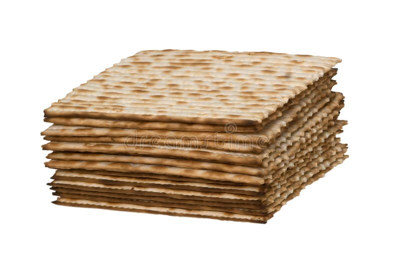 Close up of square matza stock photo. Image of jewish - 16524456