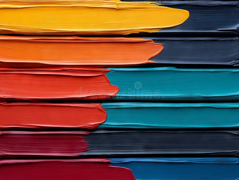 A Colorful Paint Splash on a White Surface Stock Photo - Image of spray ...