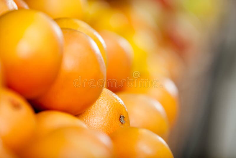 Close Up of Stack of Oranges Stock Image - Image of eating, foodstuff ...