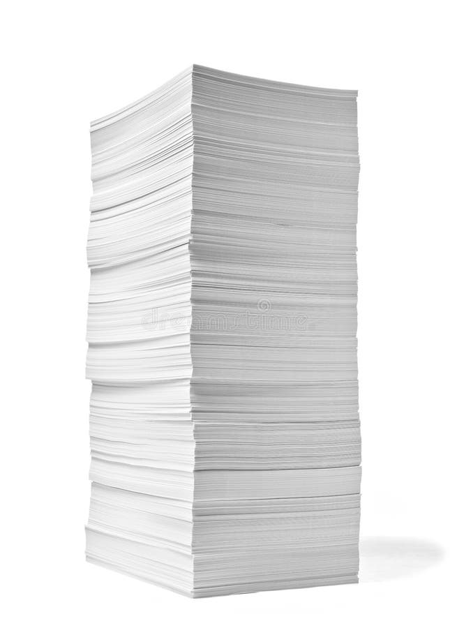 Paper Stack Pile Office Paperwork Busniess Ball Crumpled Mistake Trash ...